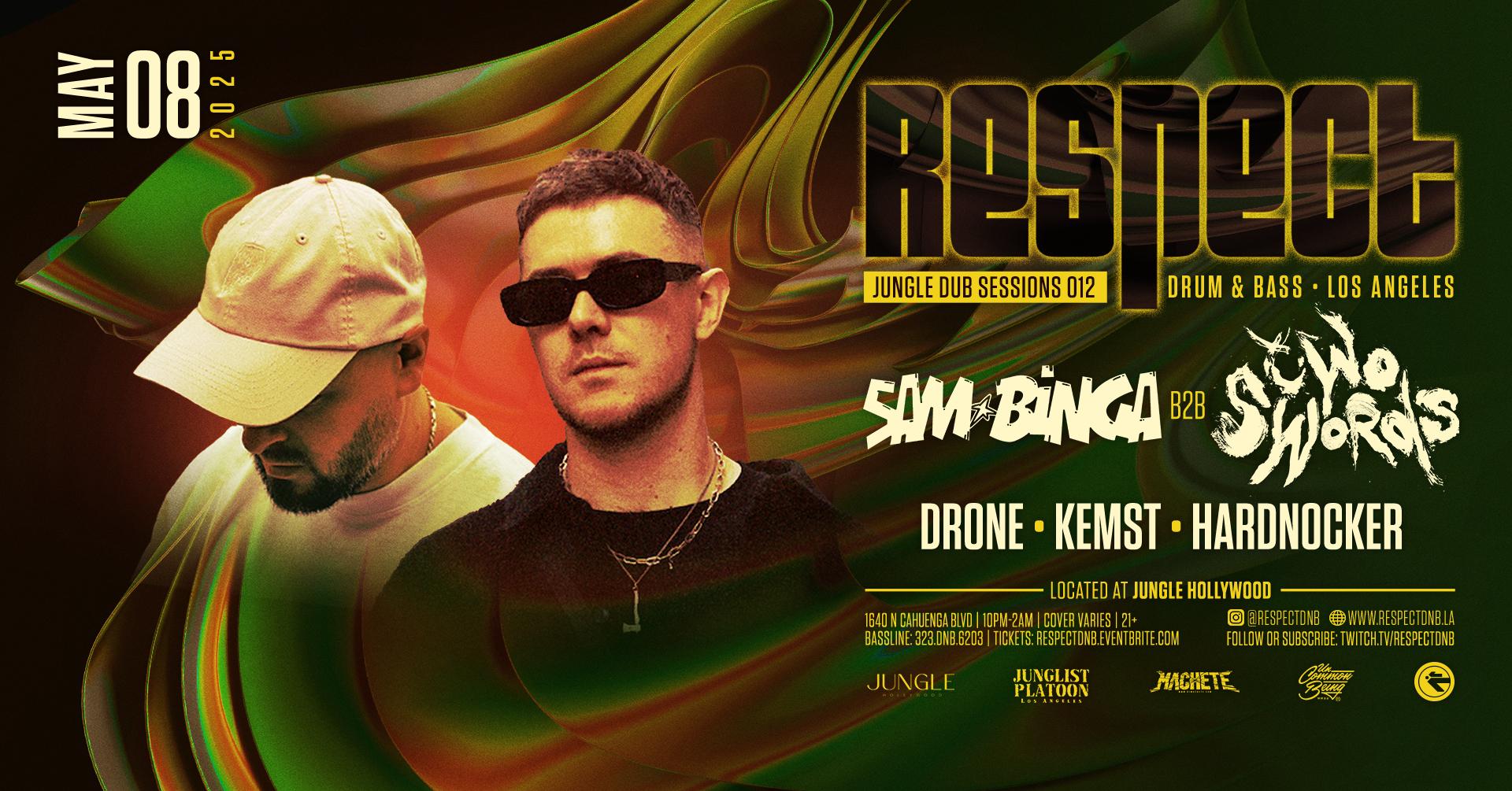 Jungle Dub Session Vol. 12 : Sam Binga B2B Two Swords at Jungle ...