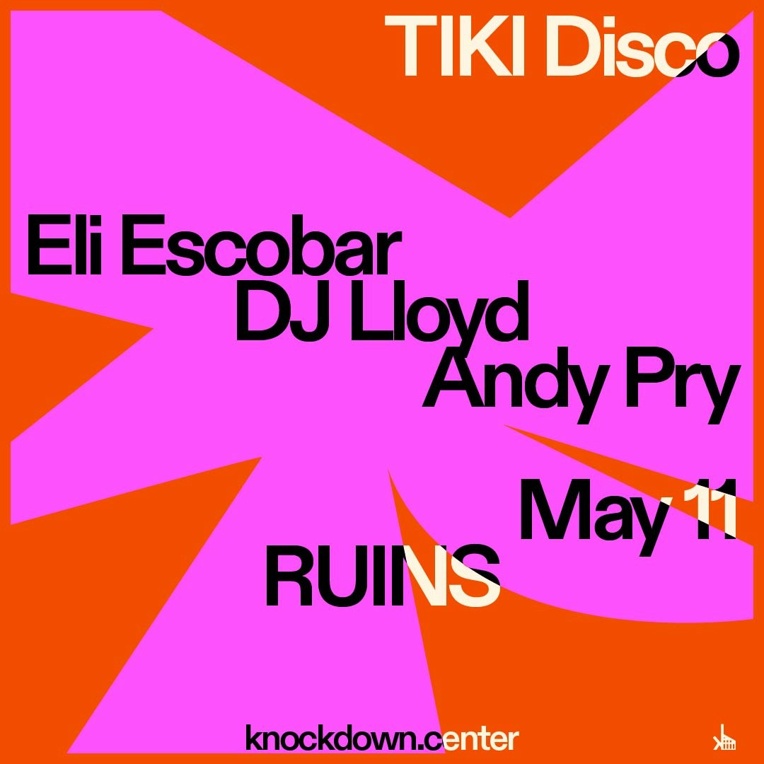 Tiki Disco - 2025 Season Opening at Knockdown Center - Sunday, May 11 ...