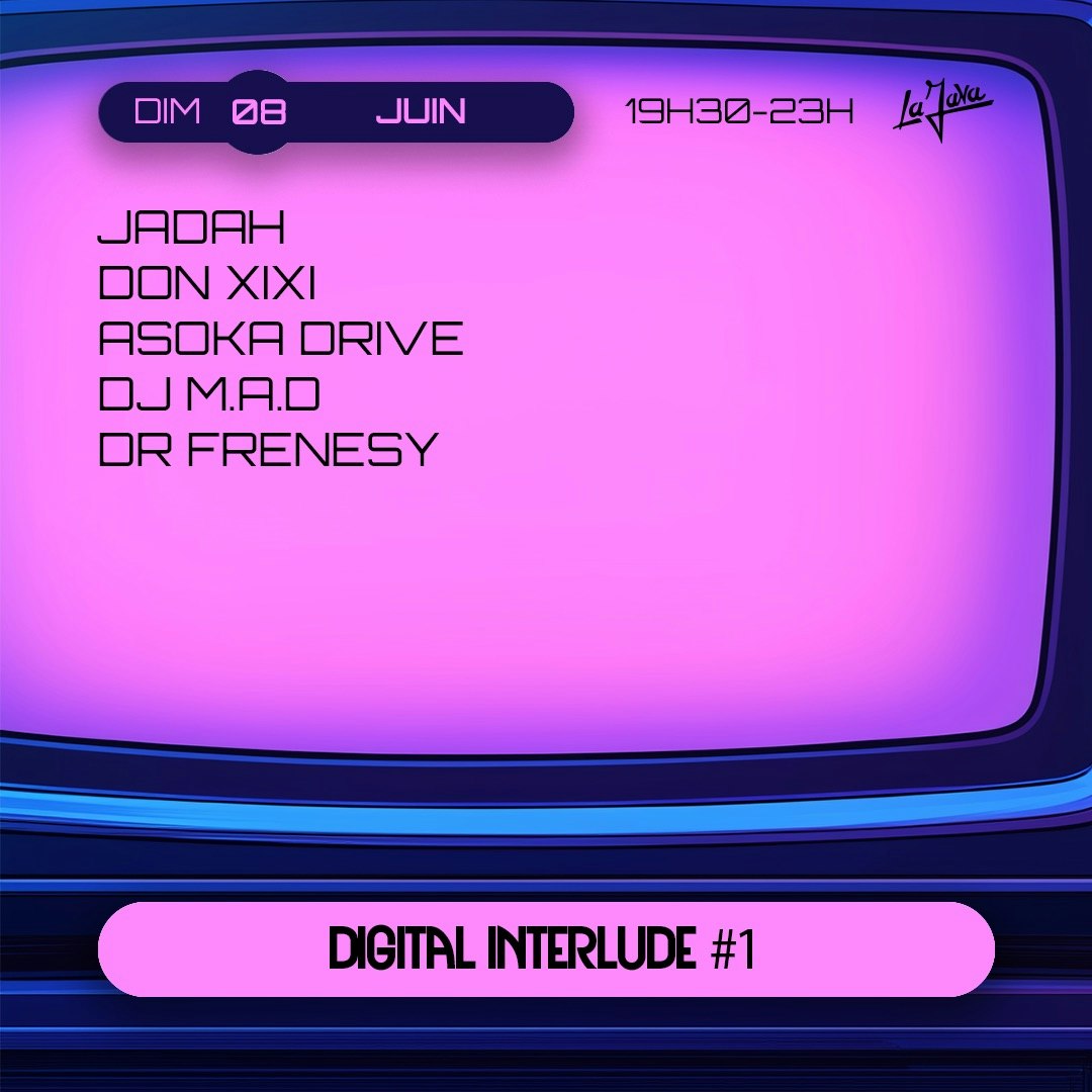 Digital Interlude #1 At La Java at La Java - Sunday, Jun 8 2025 | Discotech