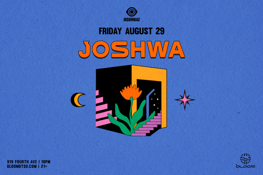Joshwa at Bloom Nightclub - Friday, Aug 29 2025 | Discotech