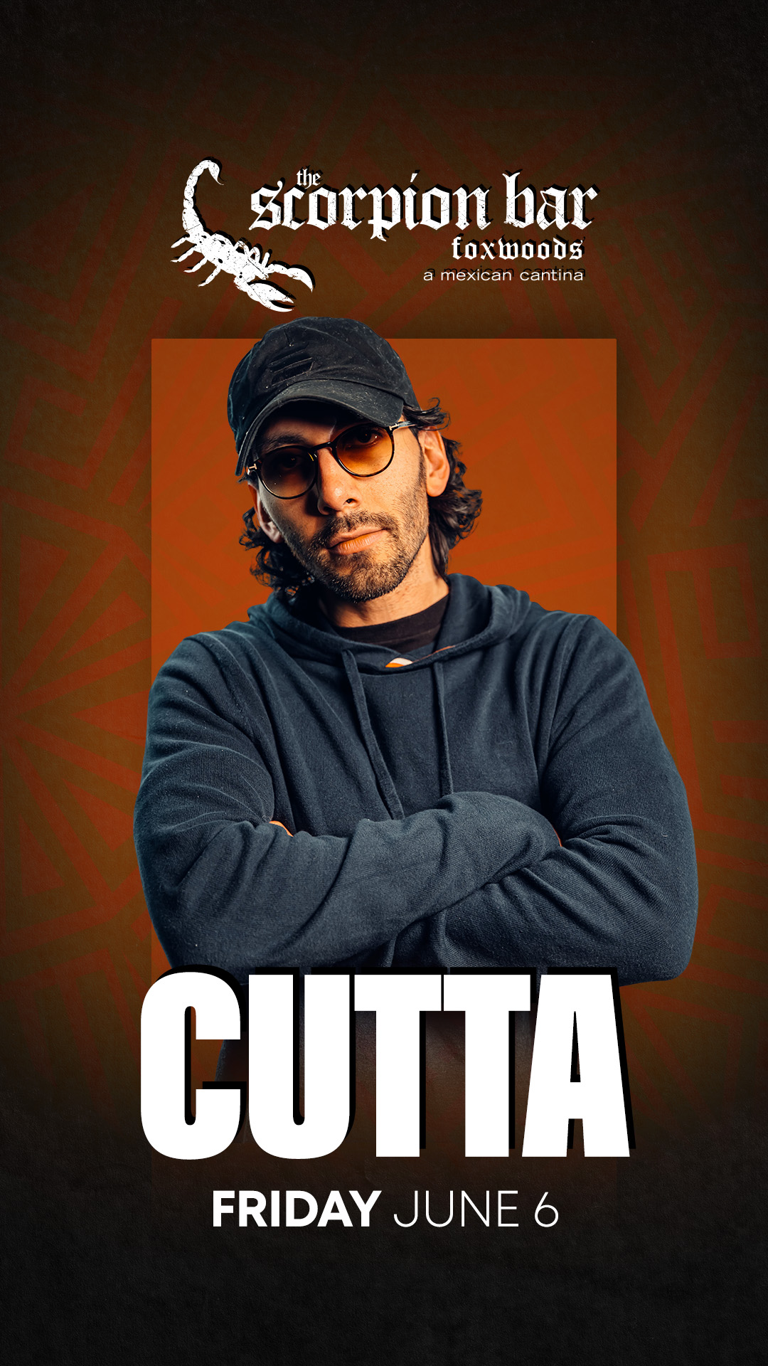 Music by Cutta at Scorpion Bar Foxwoods - Friday, Jun 6 2025 | Discotech