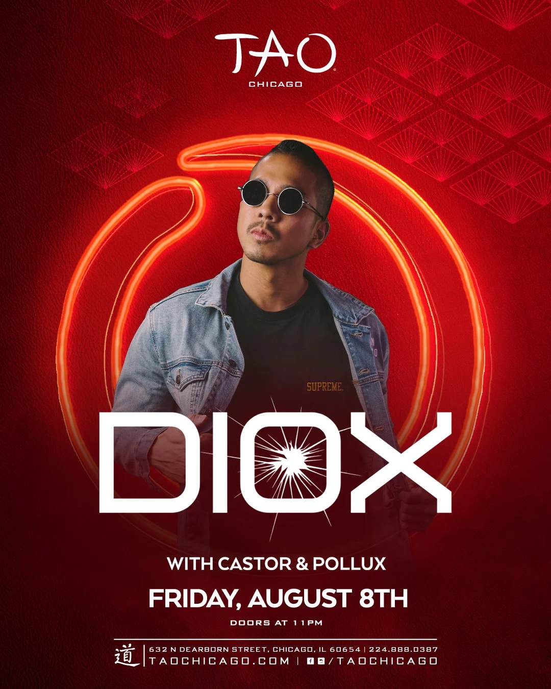 Diox at Tao - Friday, Aug 8 2025 | Discotech