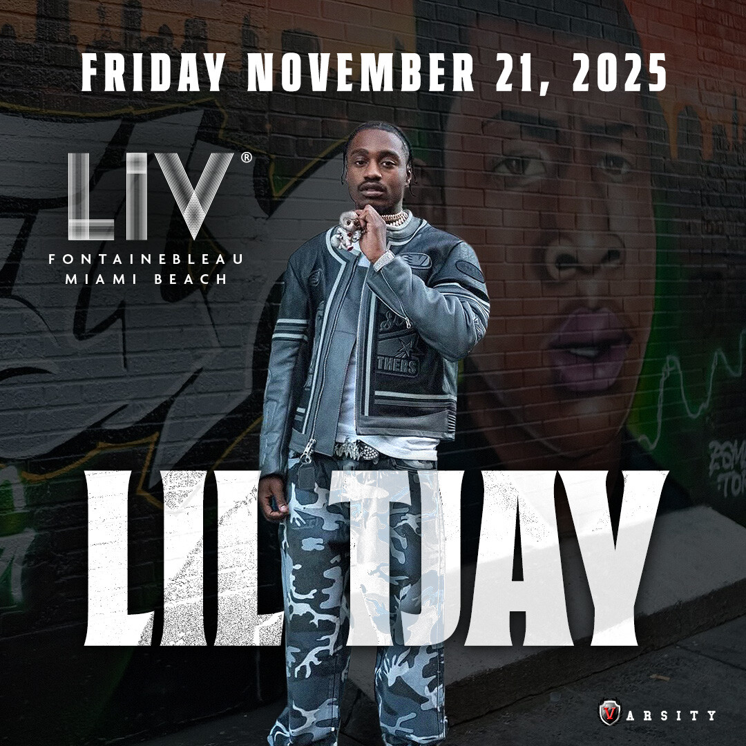 Lil Tjay at LIV - Friday, Nov 21 2025 | Discotech
