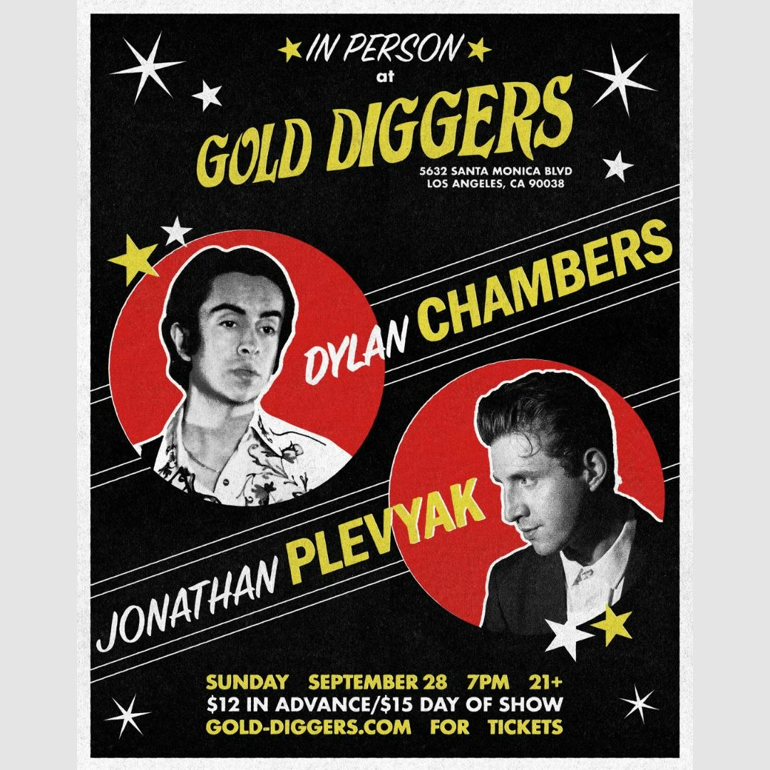 Dylan Chambers, Jonathan Plevyak at Gold Diggers - Sunday, Sep 28 2025 ...