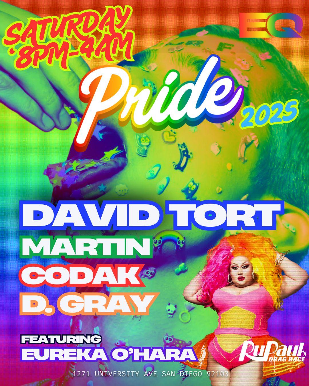 EQ PRIDE w. David Tort / San Diego Pride 2025 at EQ Nightclub ...