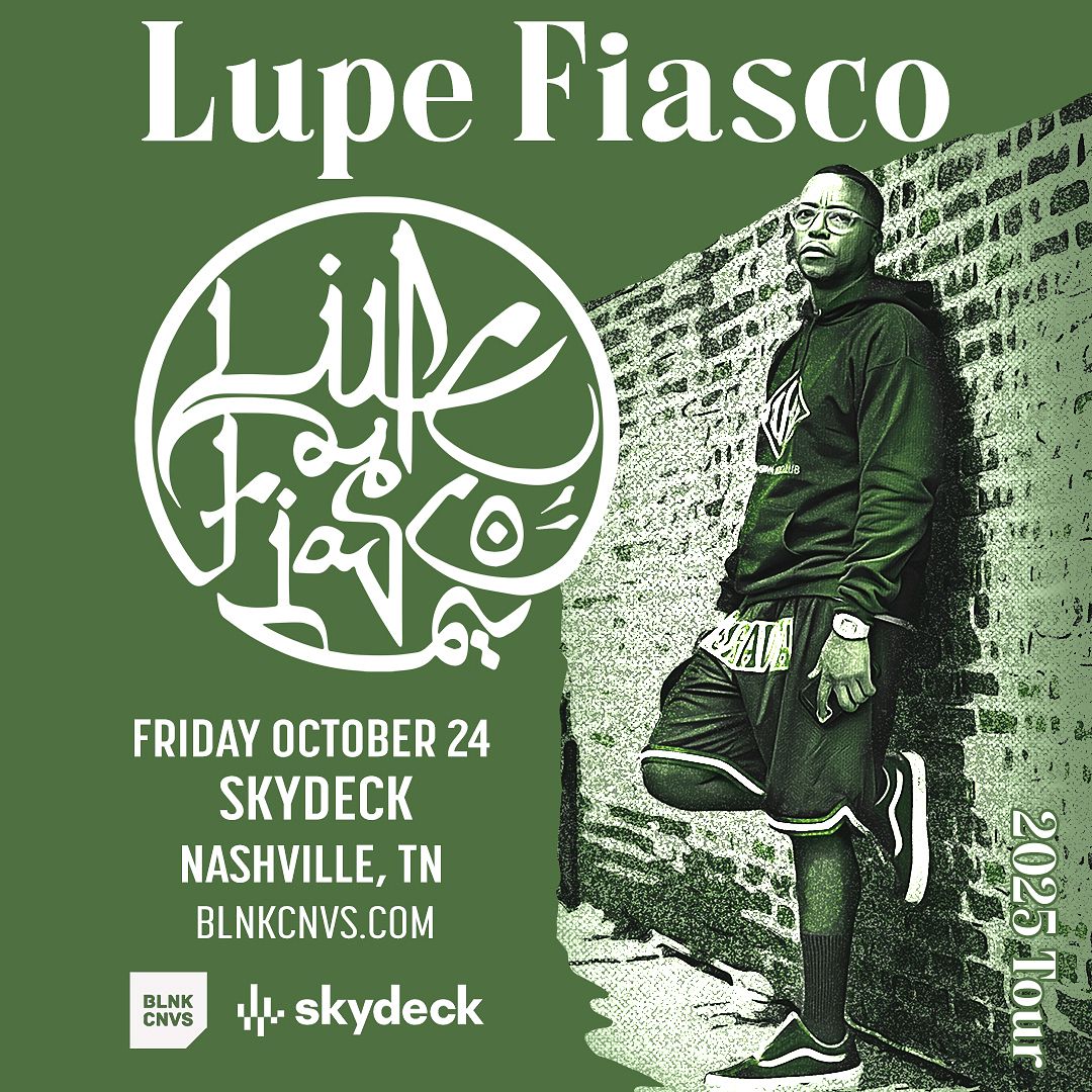 Lupe Fiasco @ Skydeck at Skydeck at Assembly Food Hall - Friday, Oct 24 ...