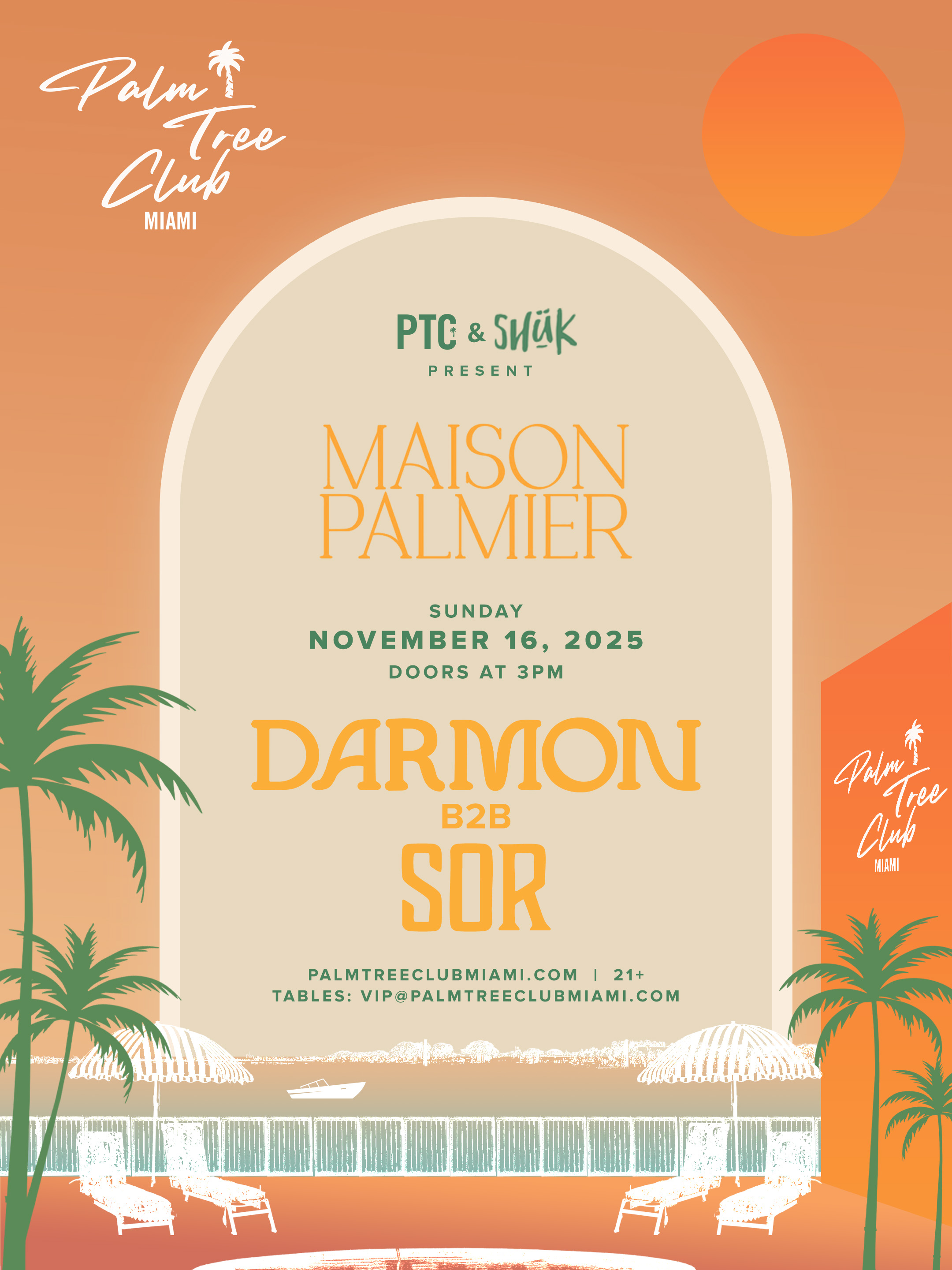 Maison Palmier Sundays ft. Darmon B2B Sounds Of Rituals at Palm Tree ...