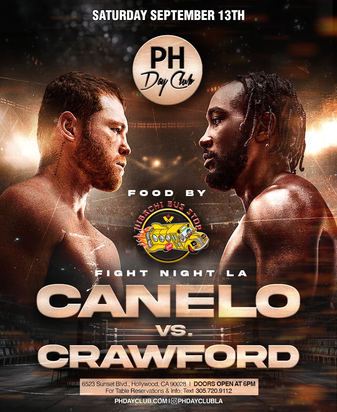 Canelo vs Crawford Fight Party @ Penthouse Nightclub in Hollywood at PH ...