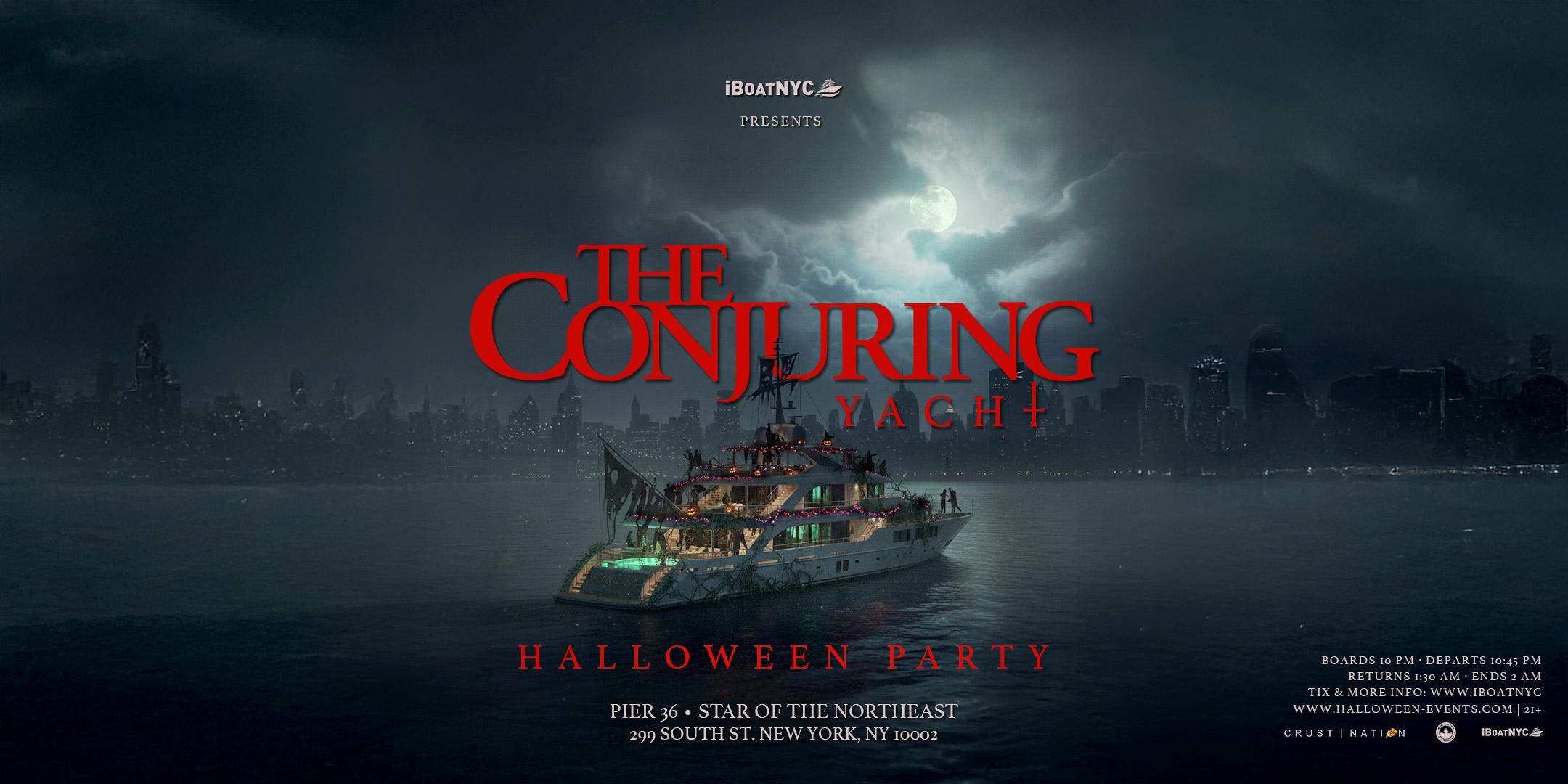 The Conjuring Yacht - Halloween Party Boat Cruise at NY Boat Party ...