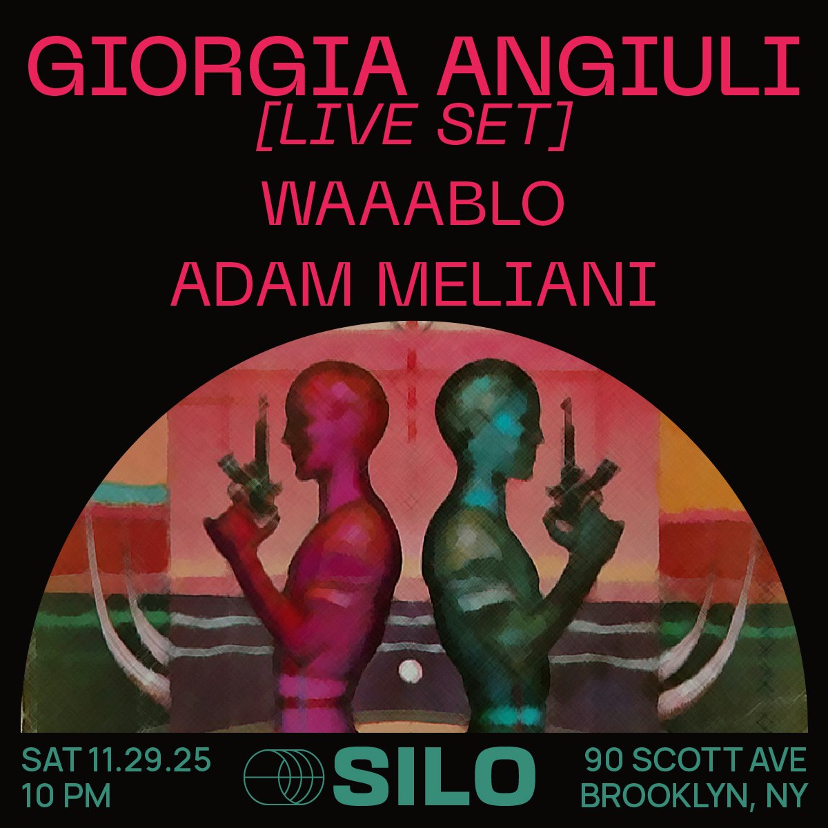 Giorgia Angiuli [Live] / Waaablo / Adam Meliani at Silo Brooklyn ...