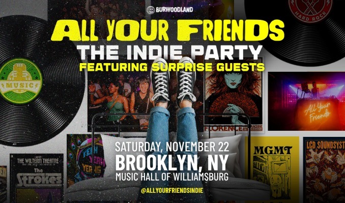 All Your Friends - Late Show at Music Hall of Williamsburg - Saturday ...