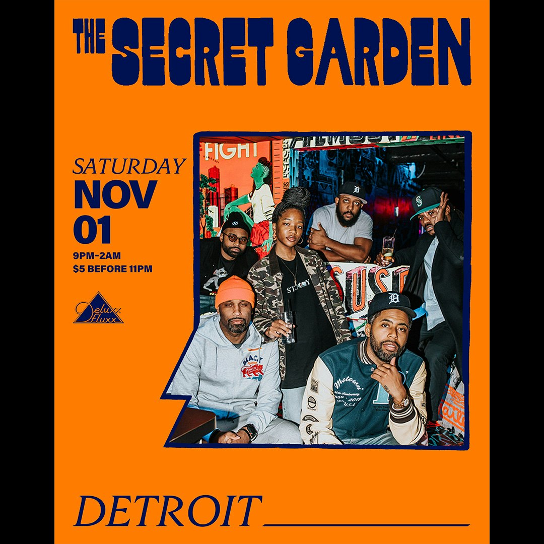 The Secret Garden at Deluxx Fluxx - Saturday, Nov 1 2025 | Discotech