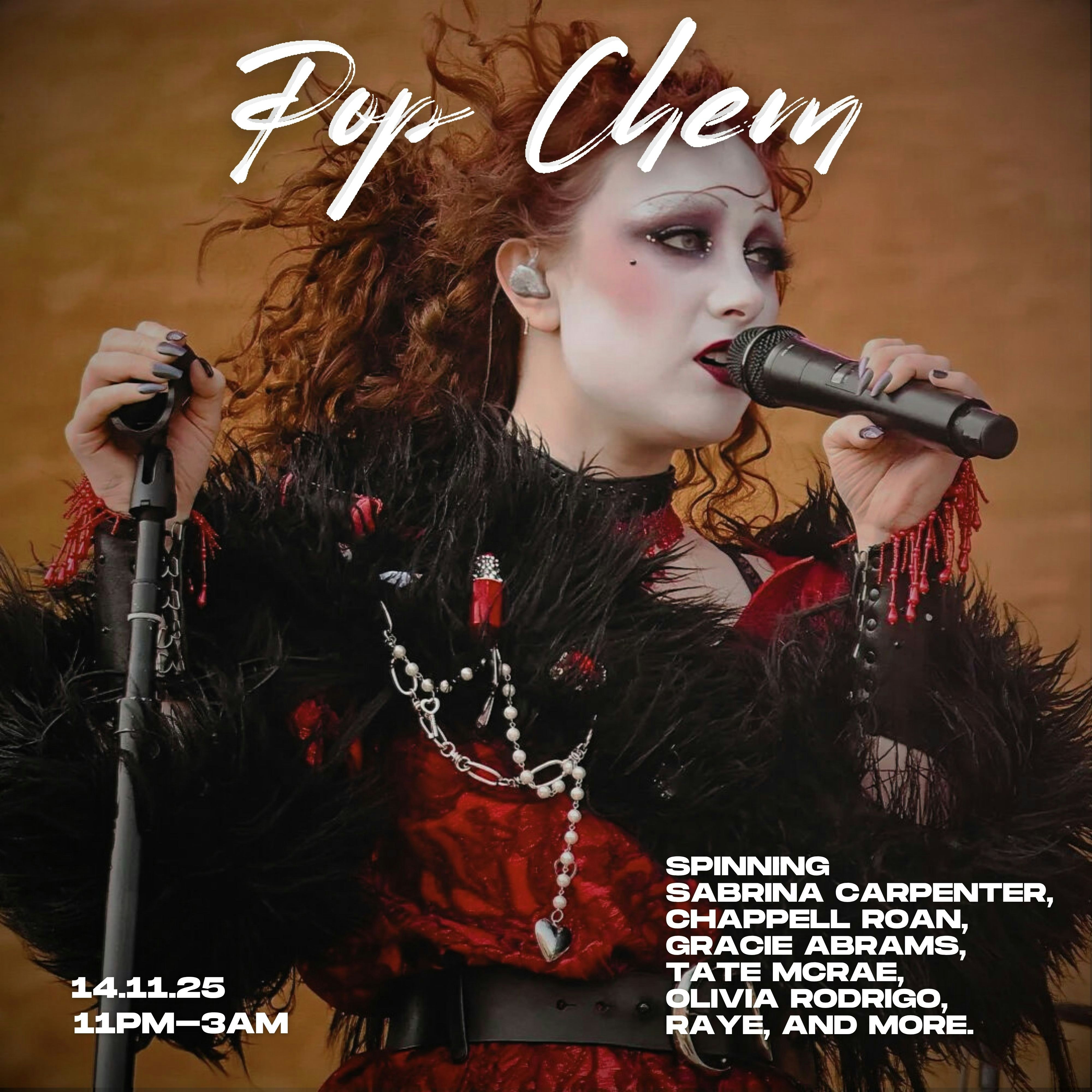 Pop Chem: Playing Sabrina Carpenter, Chappell Roan, Gracie Abrams +more ...