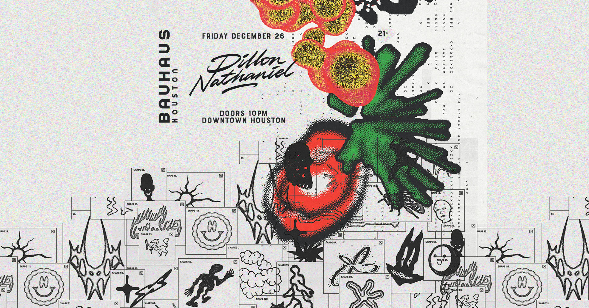 Dillon Nathaniel Houston at Bauhaus - Friday, Dec 26 2025 | Discotech