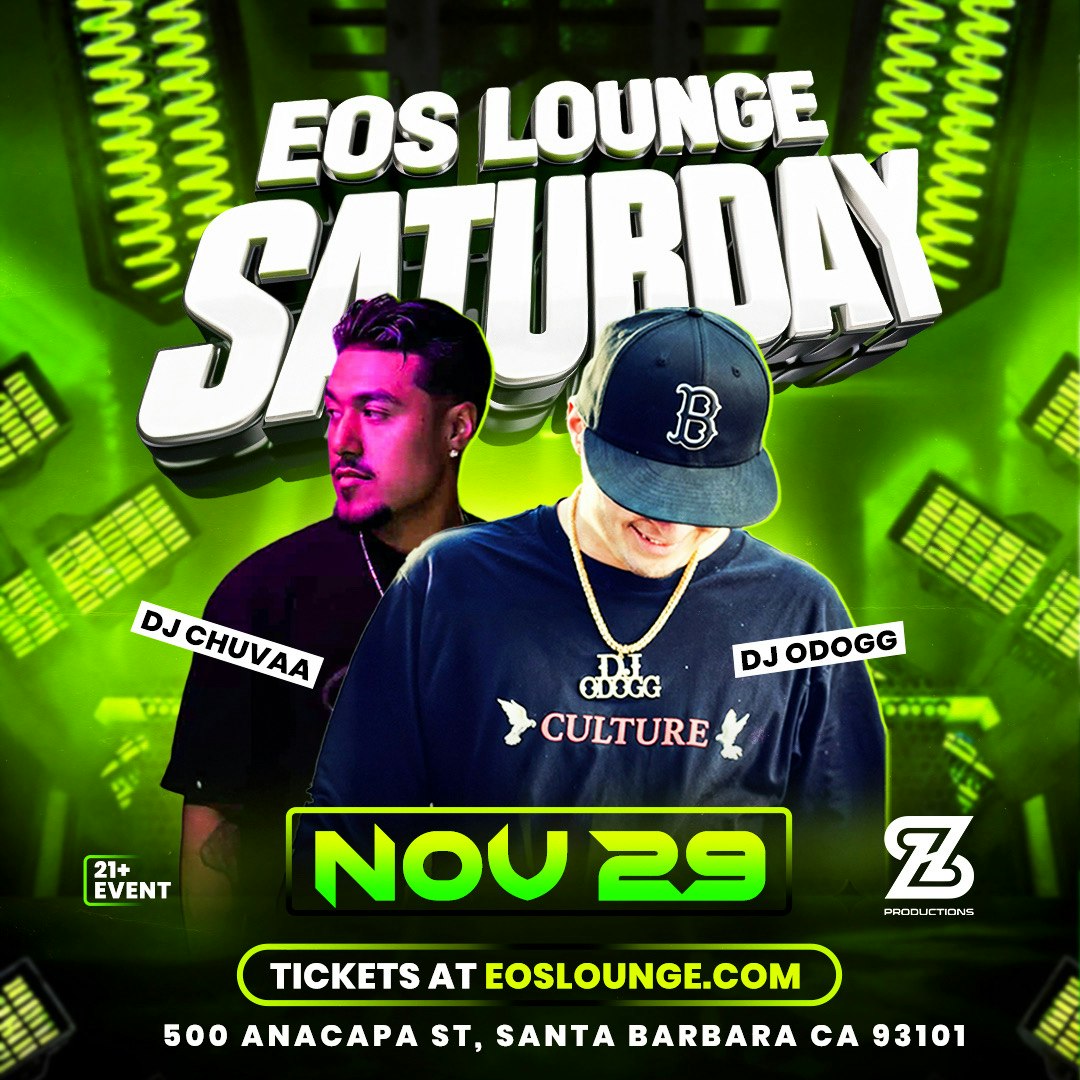 Zaaang at Eos Lounge - Saturday, Nov 29 2025 | Discotech