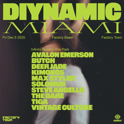 Solomun Presents Diynamic at Factory Town - Friday, Dec 5 2025 | Discotech