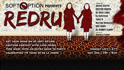 ReDRuM a Soft Option Halloween: Costume Contest & DLC 14th Anniv at ...