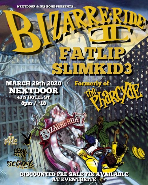 Bizarre Ride: Fatlip & Slimkid3 Formerly of Pharcyde in Honolulu at ...