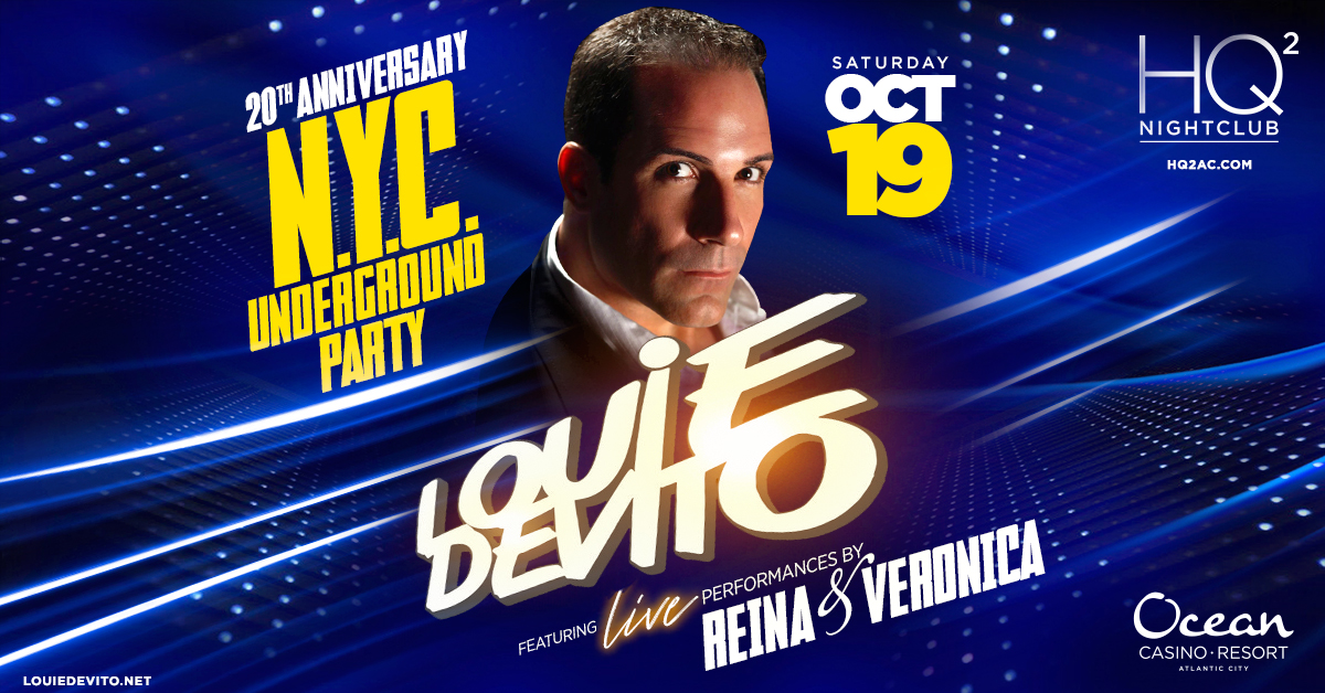 Louie DeVito's N.Y.C. Underground Party feat. Reina & Veronica ...
