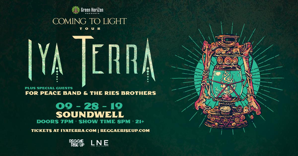 Iya Terra at Soundwell - Saturday, Sep 28 2019 | Discotech