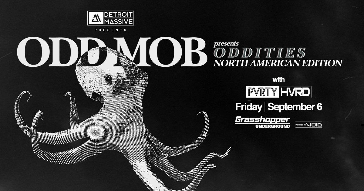 Odd Mob at The Grasshopper Underground - Friday, Sep 6 2019 | Discotech