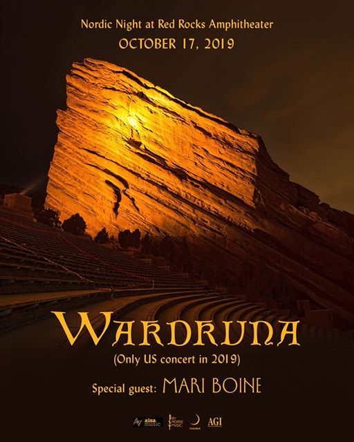 Wardruna at Red Rocks Amphitheatre - Thursday, Oct 17 2019 | Discotech