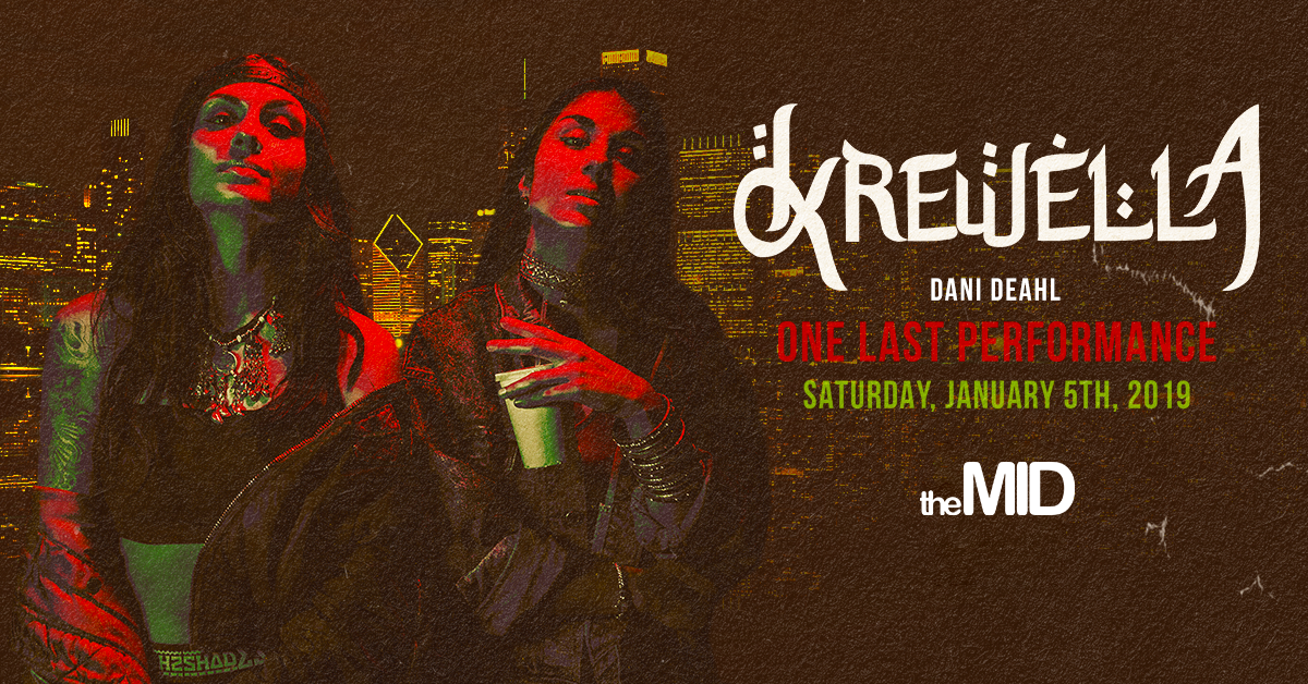 Krewella: One Last Performance at The Mid - Saturday, Jan 5 2019 ...