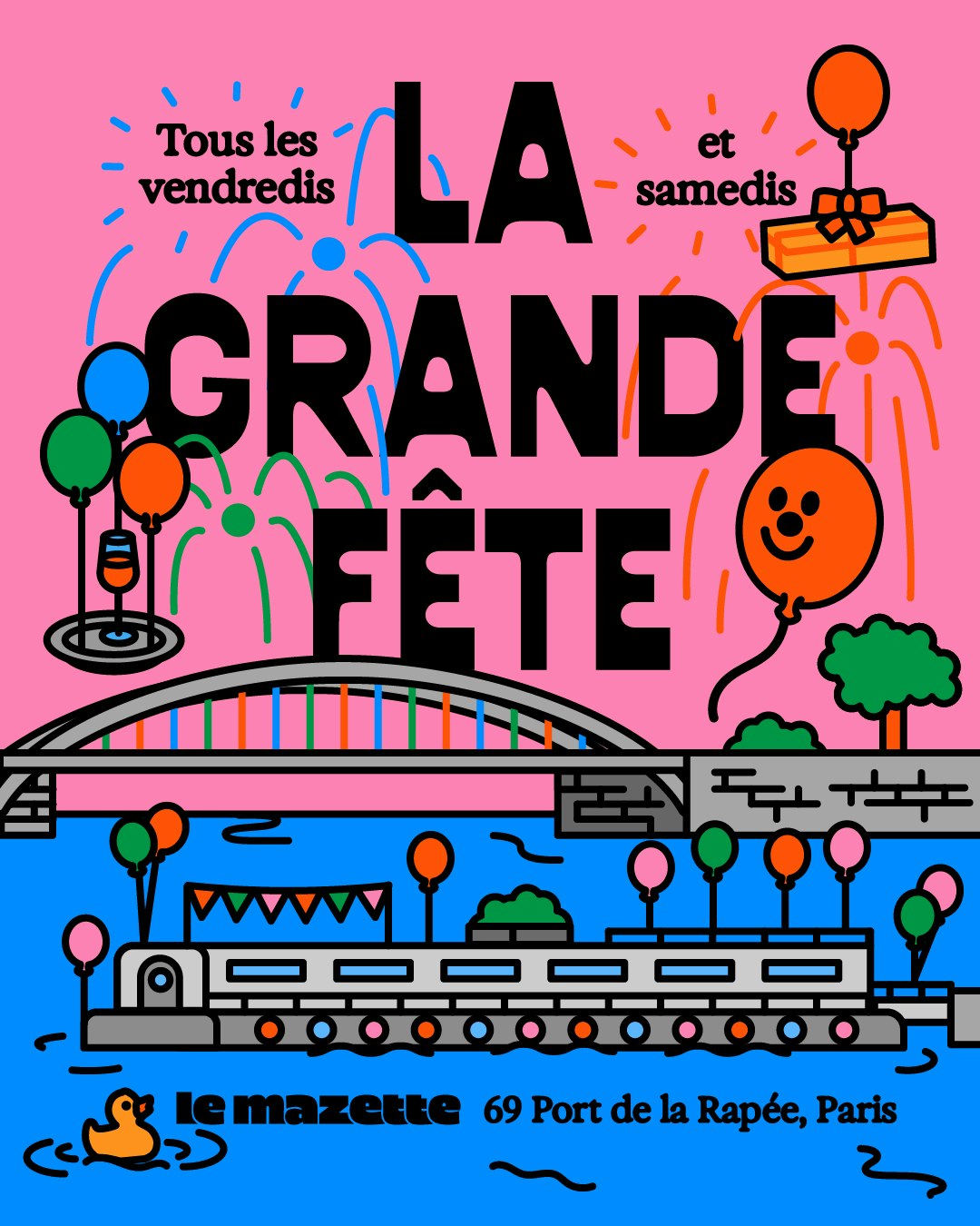 La Grande Fête - Food & Fête at Le Mazette - Saturday, Oct 4 2025 ...