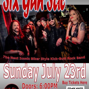 Six Gun Sal at The Rhythm Room - Sunday, Jul 23 2023 | Discotech