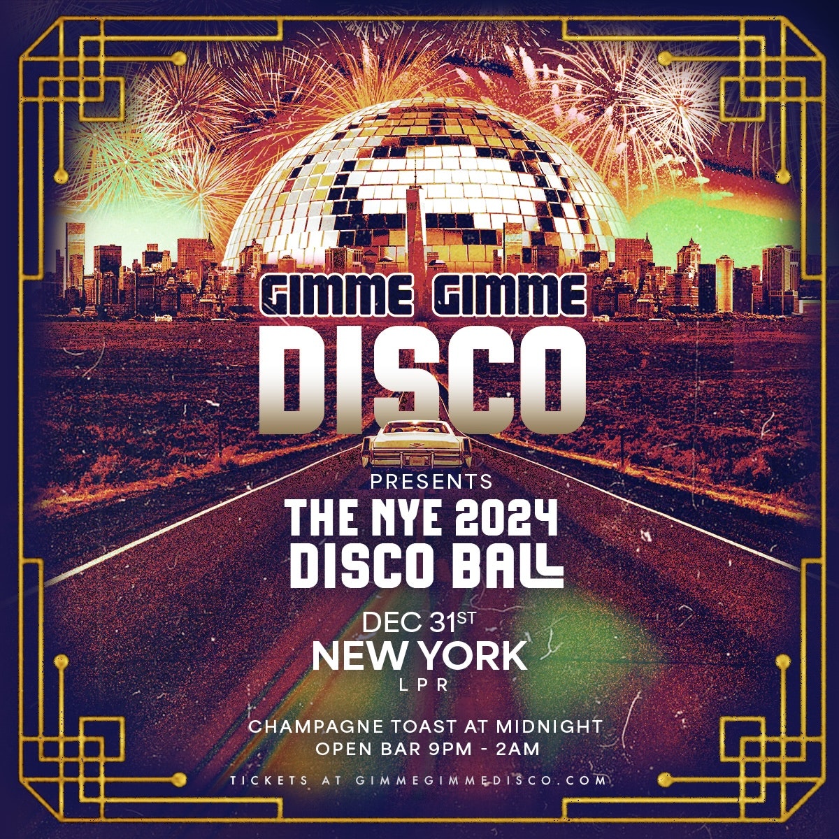 Gimme Gimme Disco - The NYE 2024 Disco Ball (Open Bar) at Le Poisson ...