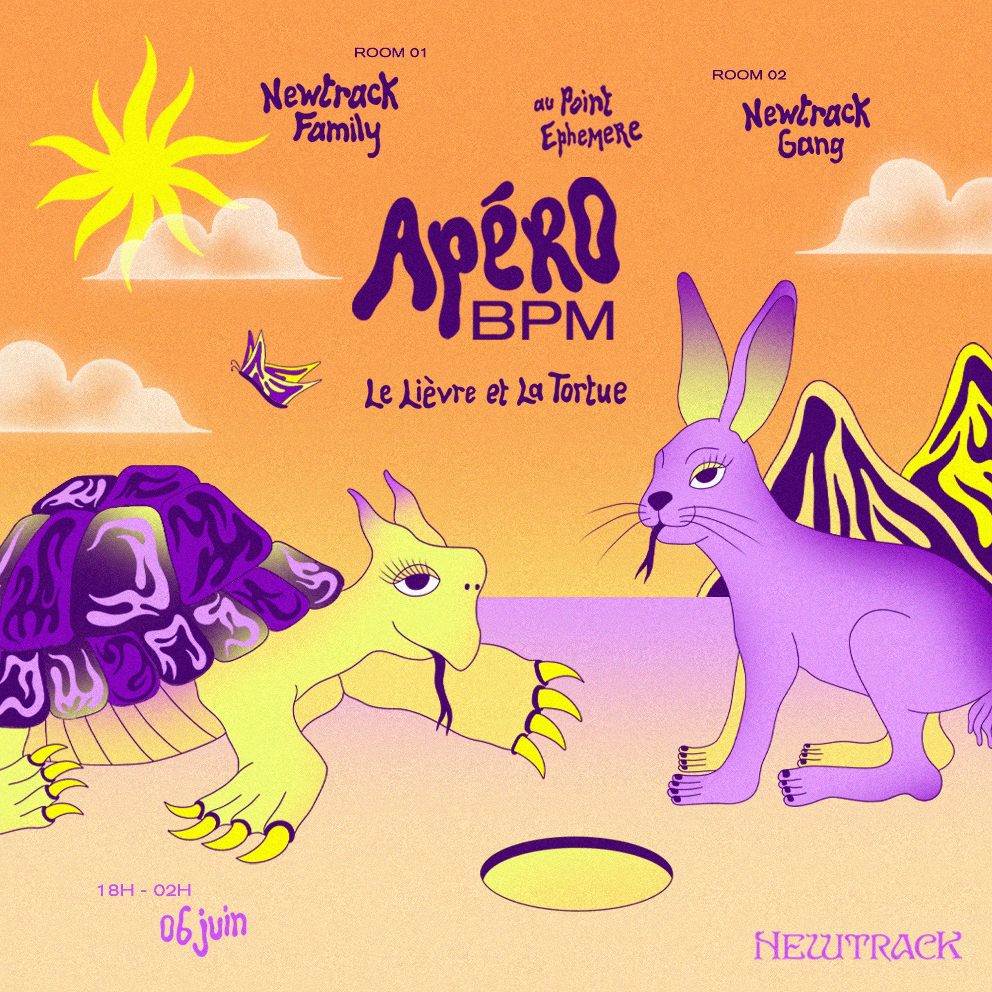 Apero BPM : Le lièvre & la tortue at Point Ephemere - Tuesday, Jun 6 ...