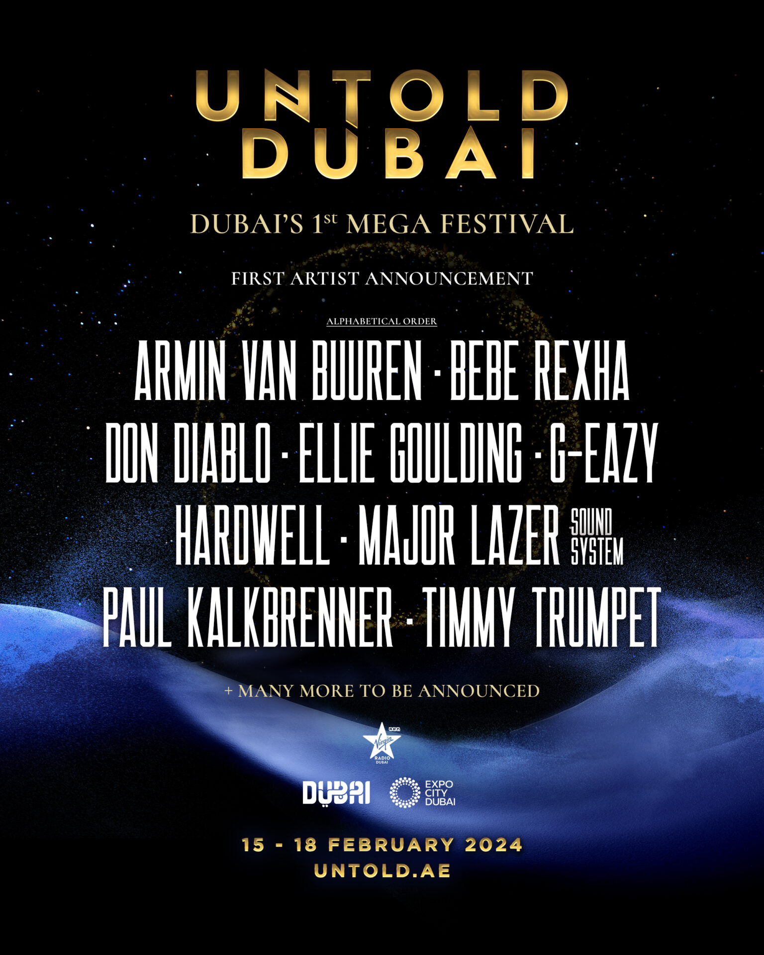 Untold Dubai 2024 - Day 2 at Untold - Friday, Feb 16 2024 | Discotech