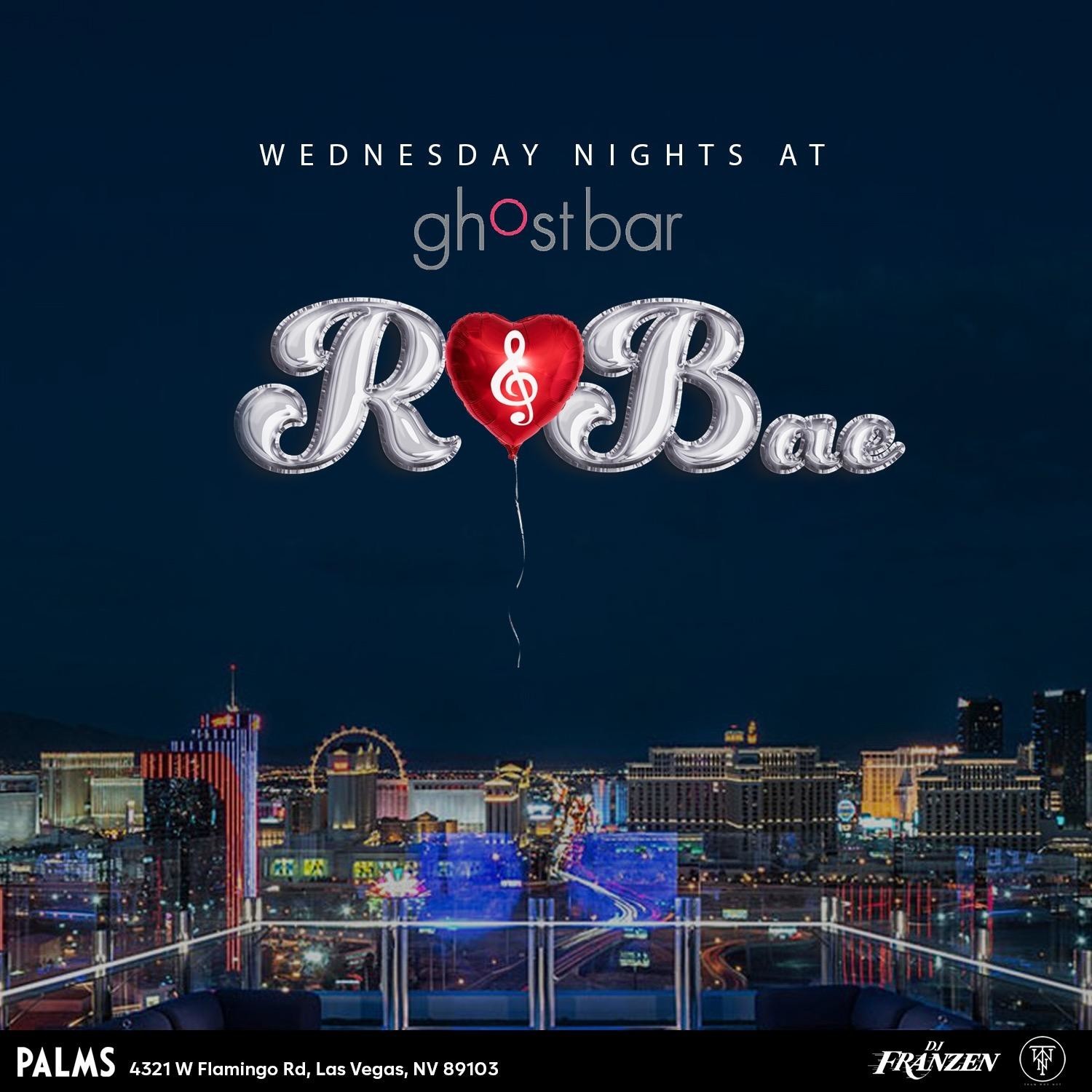 Ghostbar Wednesdays- R&bae at Ghostbar - Wednesday, Dec 27 2023 | Discotech