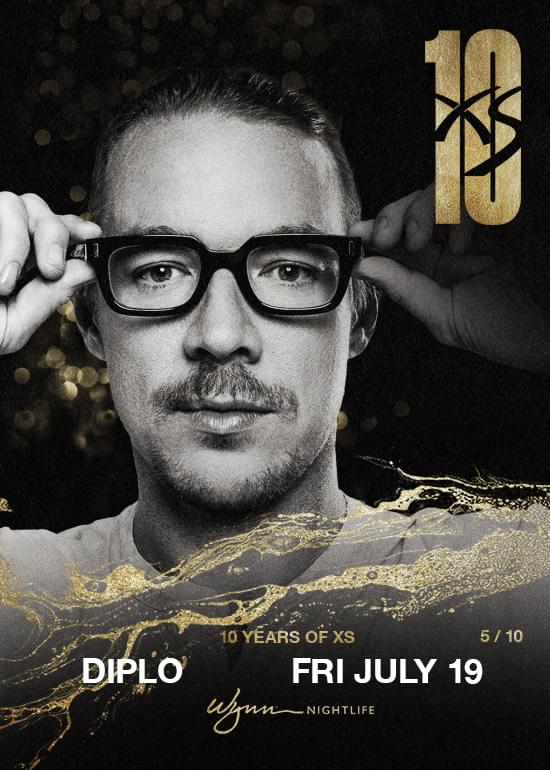 Diplo at XS Nightclub - Friday, Jul 19 2019 | Discotech