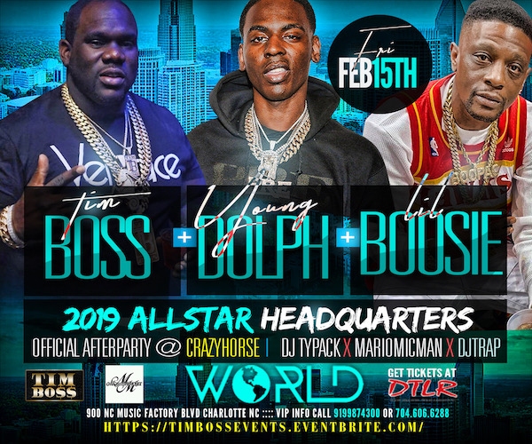 Lil Boosie + Dolph + Tim Boss at World - Friday, Feb 15 2019 | Discotech