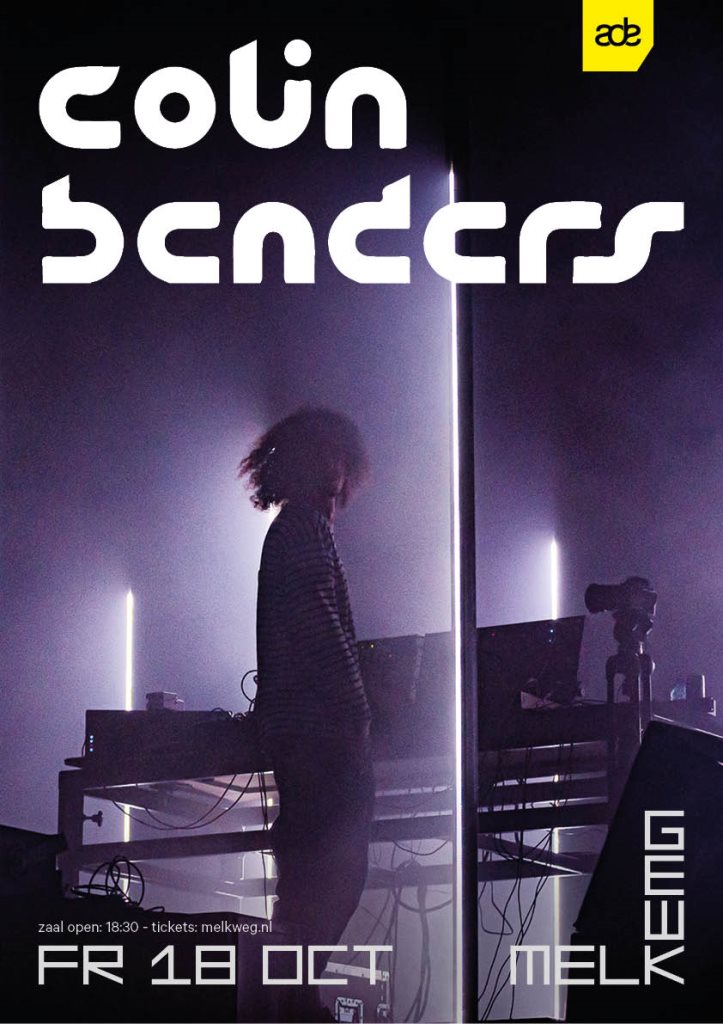 Colin Benders at Melkweg - Friday, Oct 18 2019 | Discotech