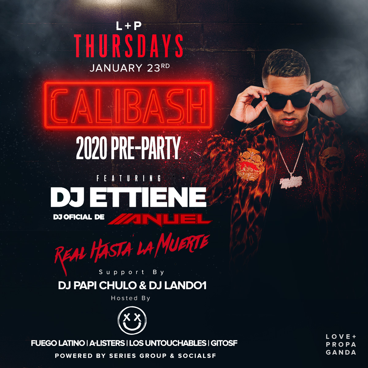 L+P Thursdays - Calibash 2020 Preparty w/ DJ Etienne at Love and ...