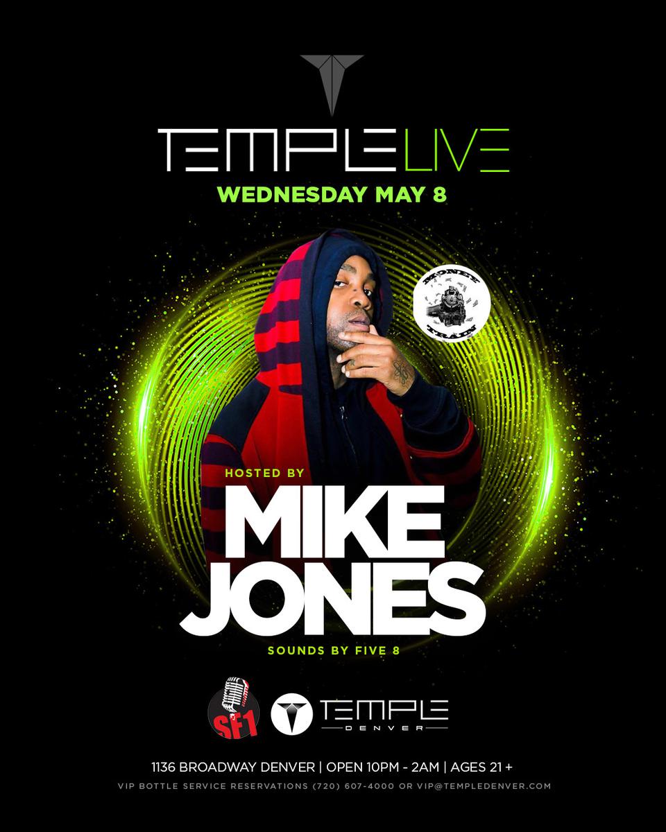 Mike Jones at Temple - Wednesday, May 8 2019 | Discotech