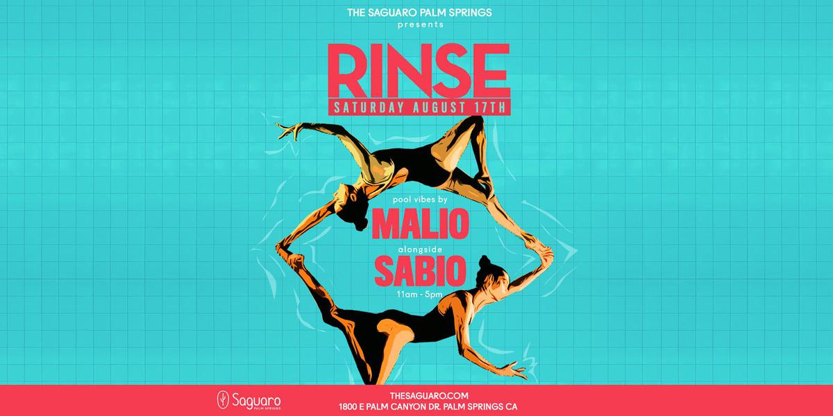 The Saguaro Palm Springs presents "RINSE" Pool Party at The Saguaro ...
