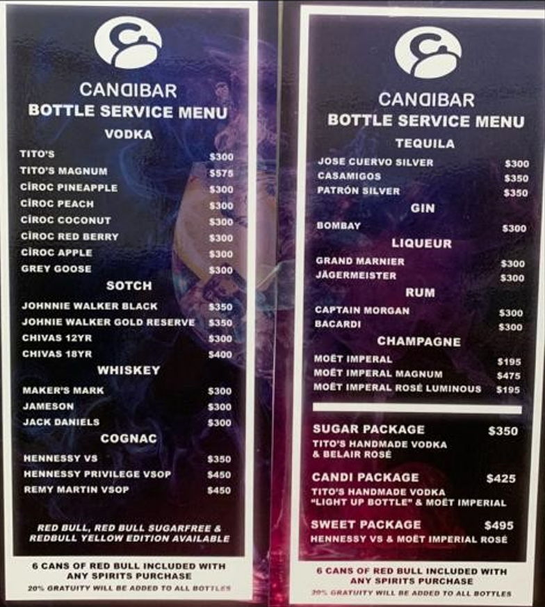 How Bottle Service at Candibar Boston Works [2023 GUIDE] - Discotech