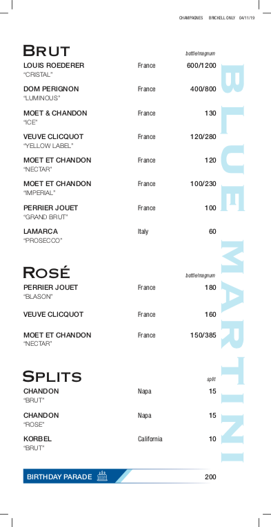 How Bottle Service at Blue Martini Miami Works [2023 GUIDE] - Discotech