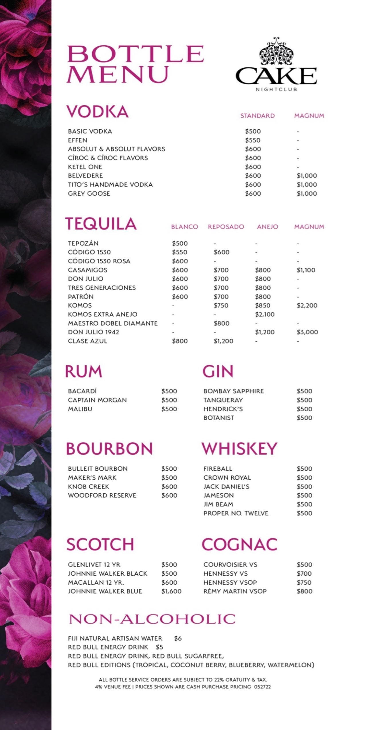 How Bottle Service at Cake Nightclub Phoenix/Scottsdale Works [2023 ...