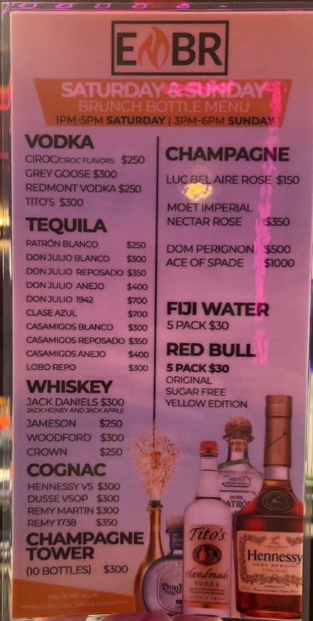 How Bottle Service at Embr Lounge Atlanta Works [2023 GUIDE] - Discotech