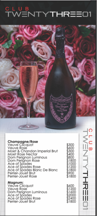 How Bottle Service at Club TwentyThree01 Phoenix/Scottsdale Works [2023 ...