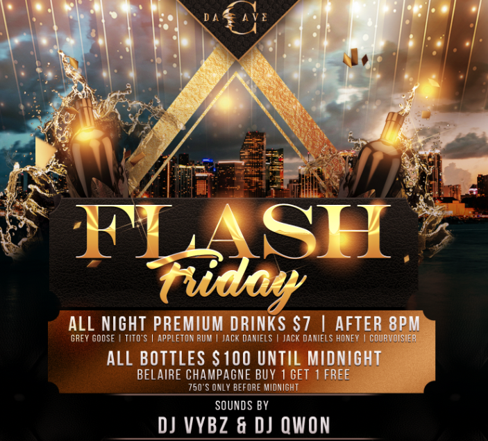 Flash Fridays at Da Cave - Friday, Sep 23 2022 | Discotech