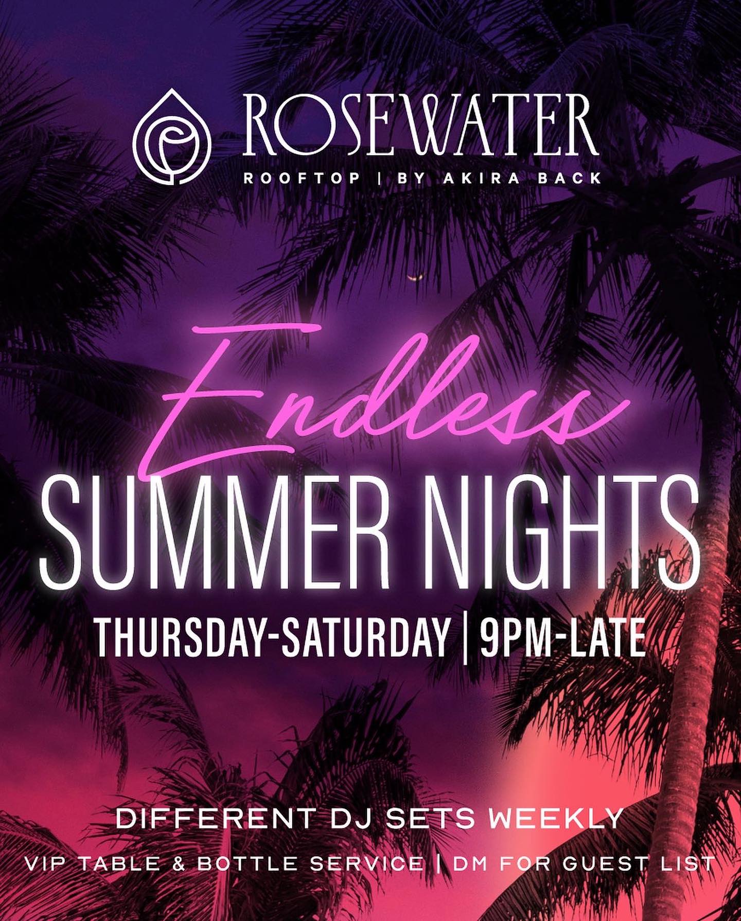 Rosewater Friday at Rosewater Rooftop Delray Beach - Friday, Oct 13 ...